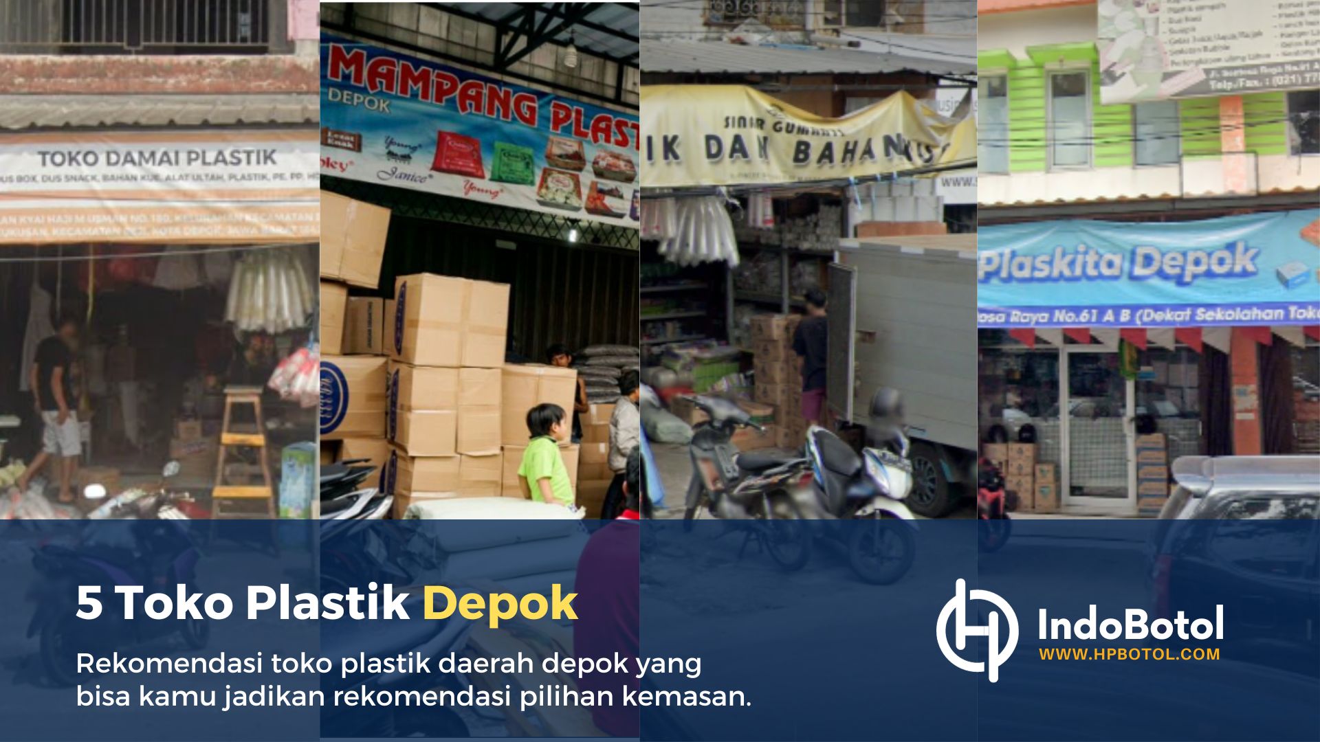 5 Toko Plastik Terlengkap Di Depok